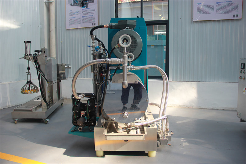 Wet Grinding Turbine Horizontal Disc Mill PLC Control 1000-3000RPM