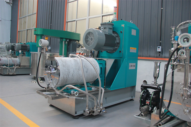 WMS Series 100L Bead Grinding Machine High Flow Horizontal Bead Grinder